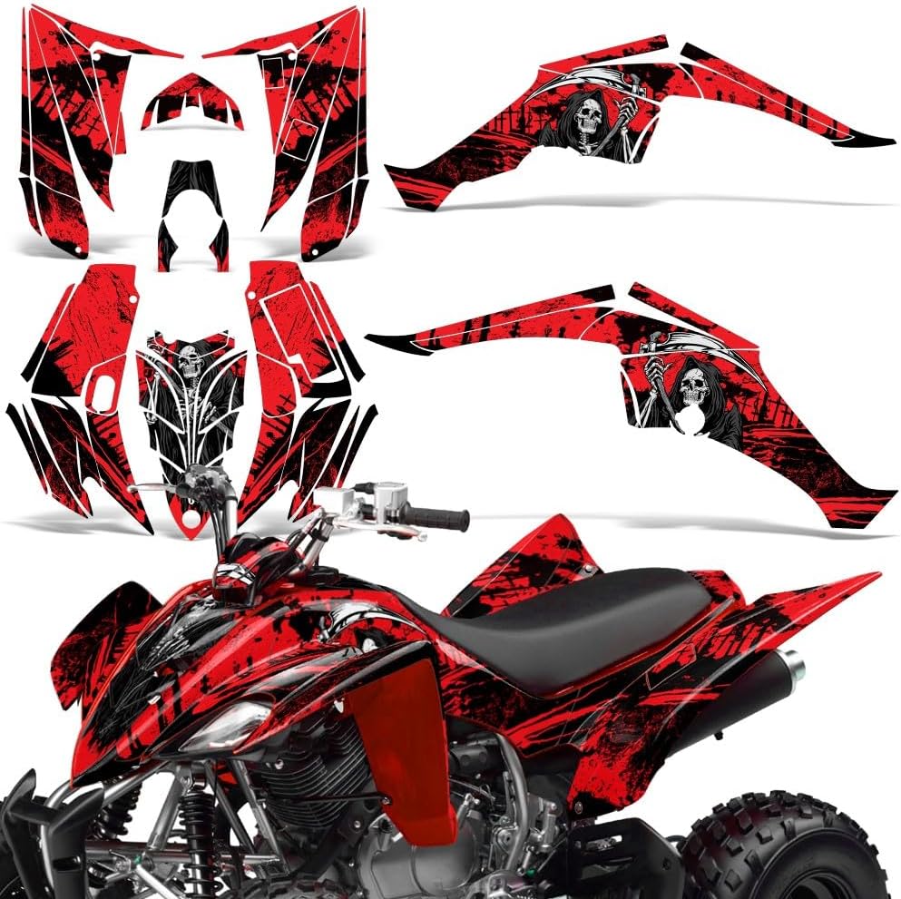 Amazon.com - Wolfcore Decals ATV Graphics Kit: Quad Stickers for Yamaha ...