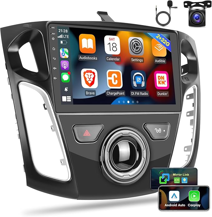 Amazon.com: [2G+32G] Android Car Radio for Ford Focus 2012 2013 2014 ...