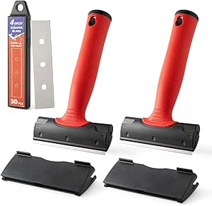 Amazon.com: Gomake 4 Inch Razor Blade Scraper Tool Razor Scraper with ...