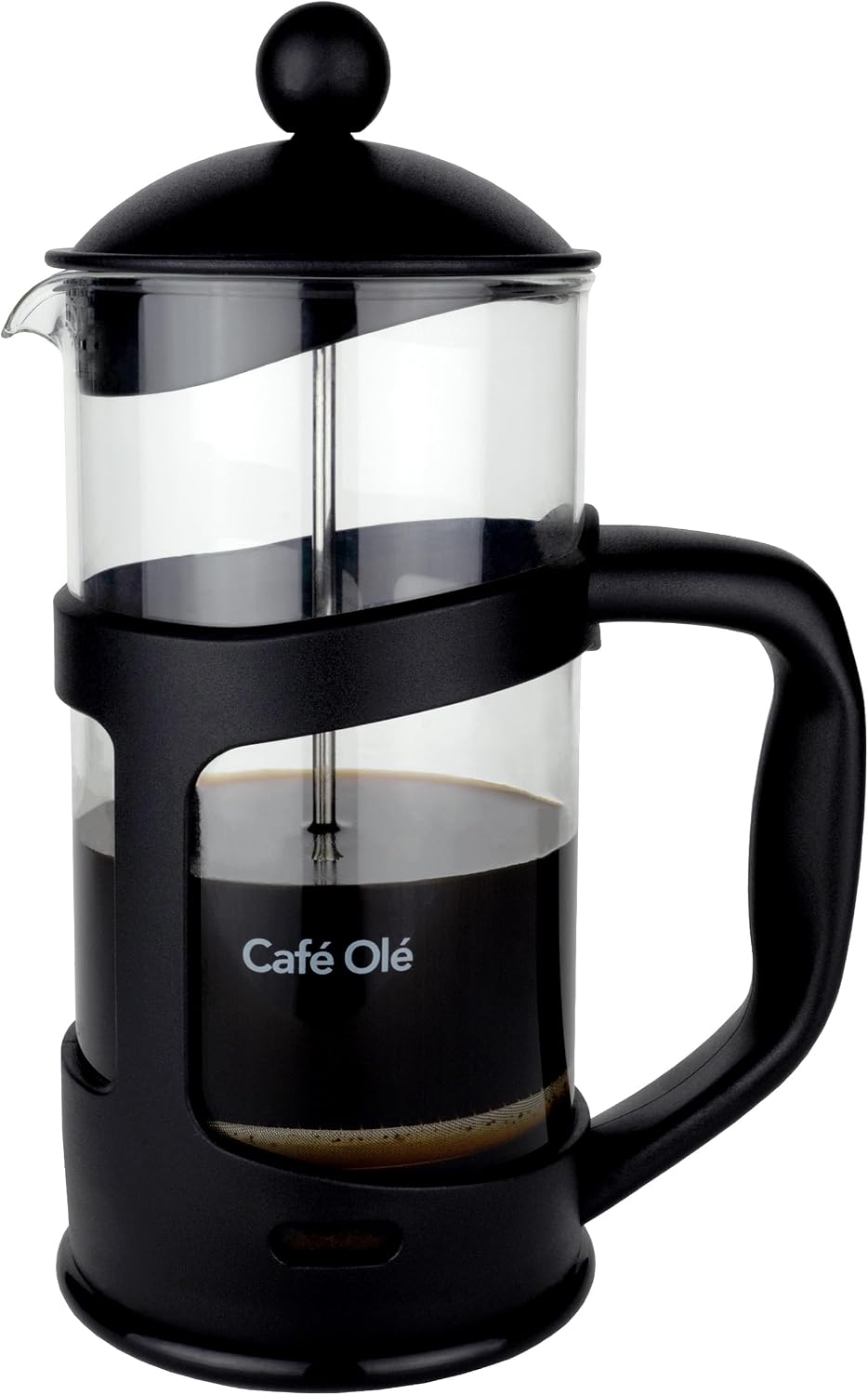 Café Olé Everyday Cafetière, French Press coffee maker, stainless steel ...