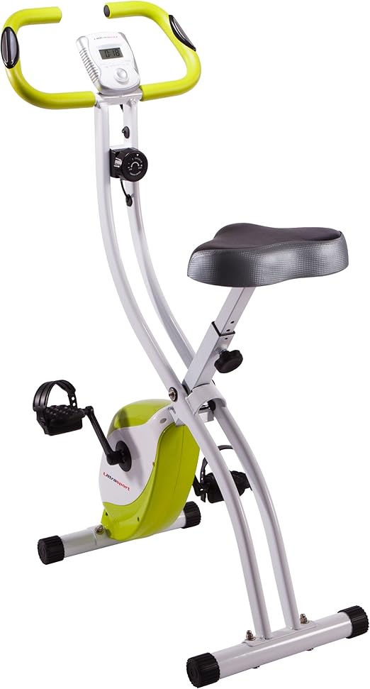 Ultrasport Foldable Exercise Bike With Pulse Sensor Grips : Amazon.co ...