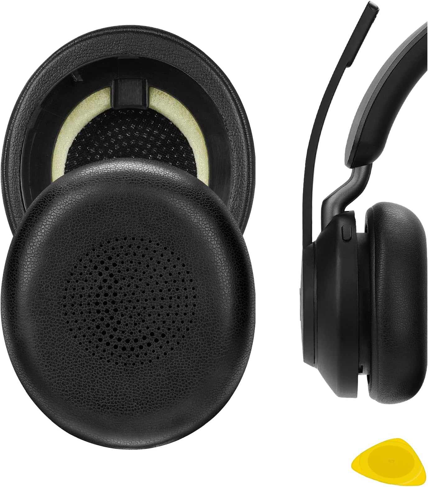 Amazon | SOULWIT イヤーパッド イヤークッション 対応 Jabra Evolve2 65 (65MS 65UC USB ...