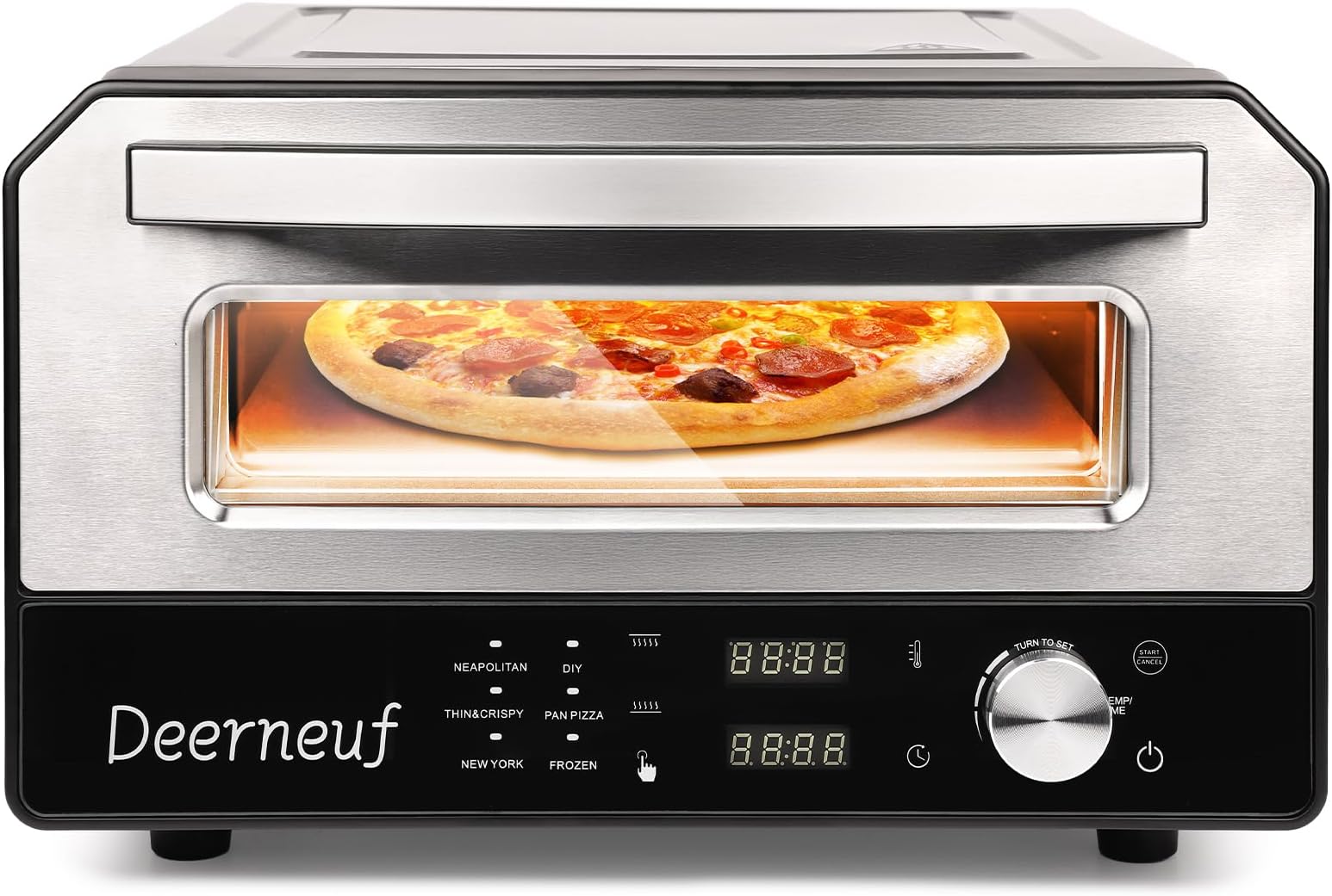 Amazon.com: CHEFMAN Indoor Pizza Oven - Makes 12 Inch Pizzas in Minutes ...