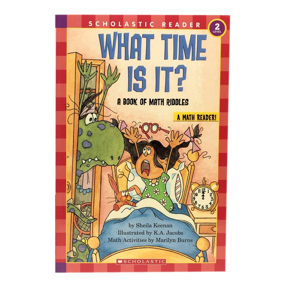 What Time Is It? A Book Of Math Riddles (level 2) (Hello Reader, Math ...