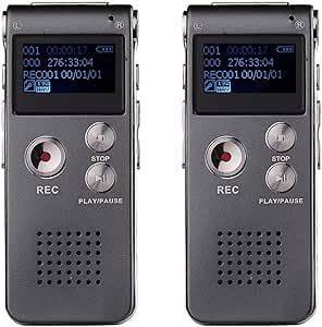 Amazon.com: 2 Packs Paranormal Ghost Hunting Equipment Digital EVP ...
