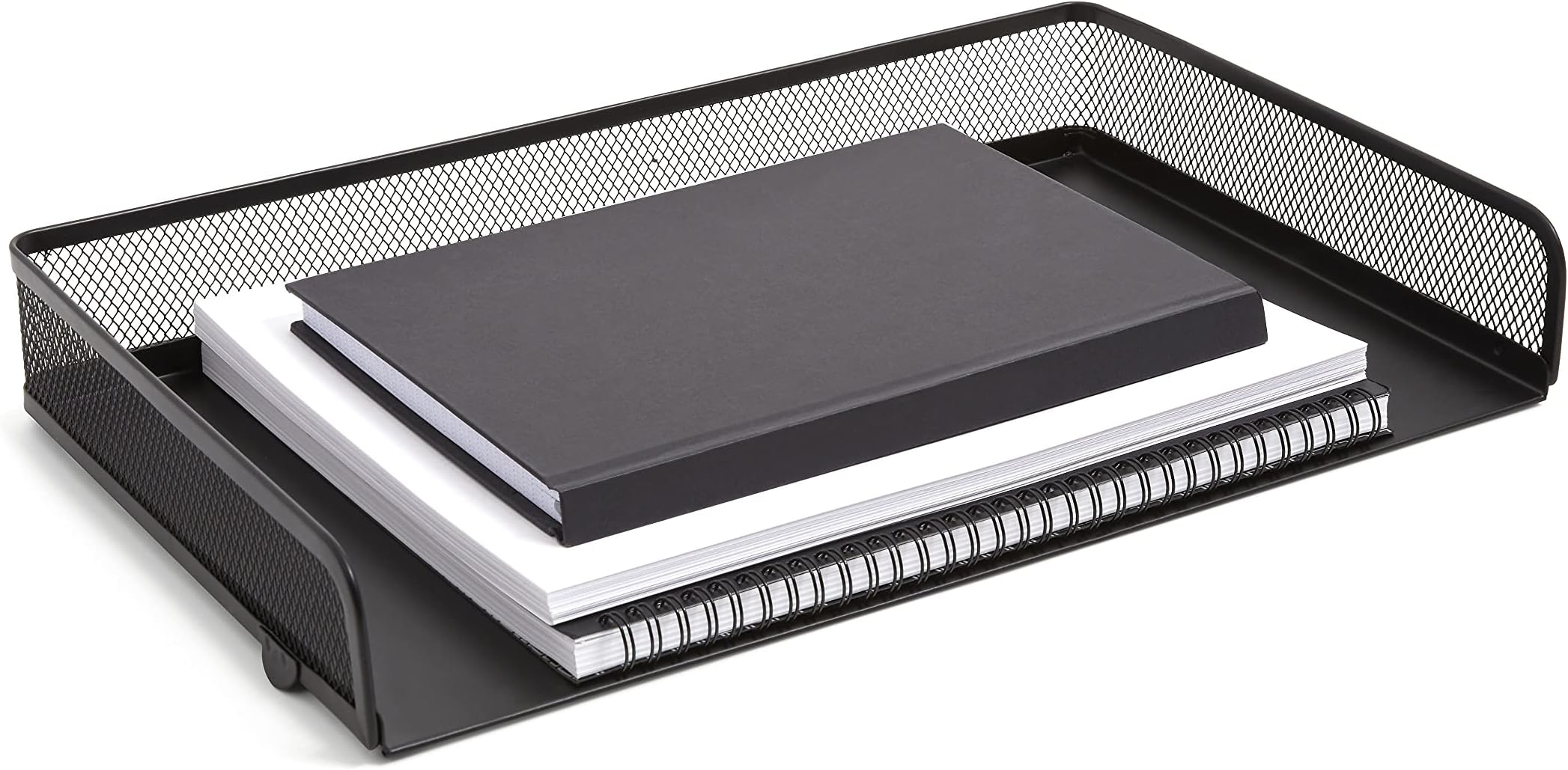 Amazon.com: TRU RED TR57564-CC Side Load Stackable Metal Letter Tray ...