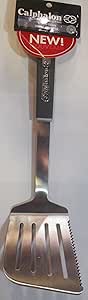 Amazon.com: Calphalon Stainless Steel Slotted Turner - Gray: Home & Kitchen