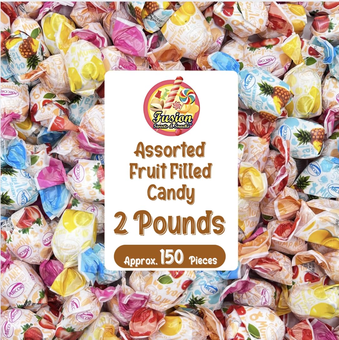 Fruit Filled Hard Candy - Assorted 2 Pounds Bulk Bag Portugal | Ubuy