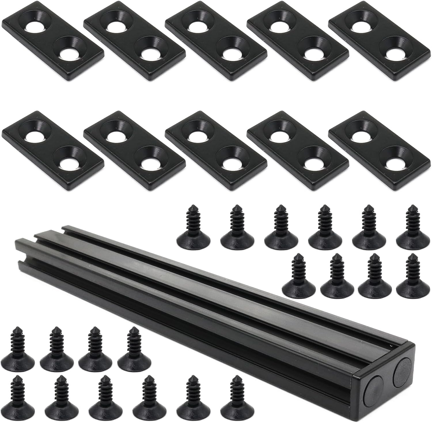 Amazon.com: BLCCLOY 10Pcs 2040 Series Aluminum Extrusion T Slot End Cap ...