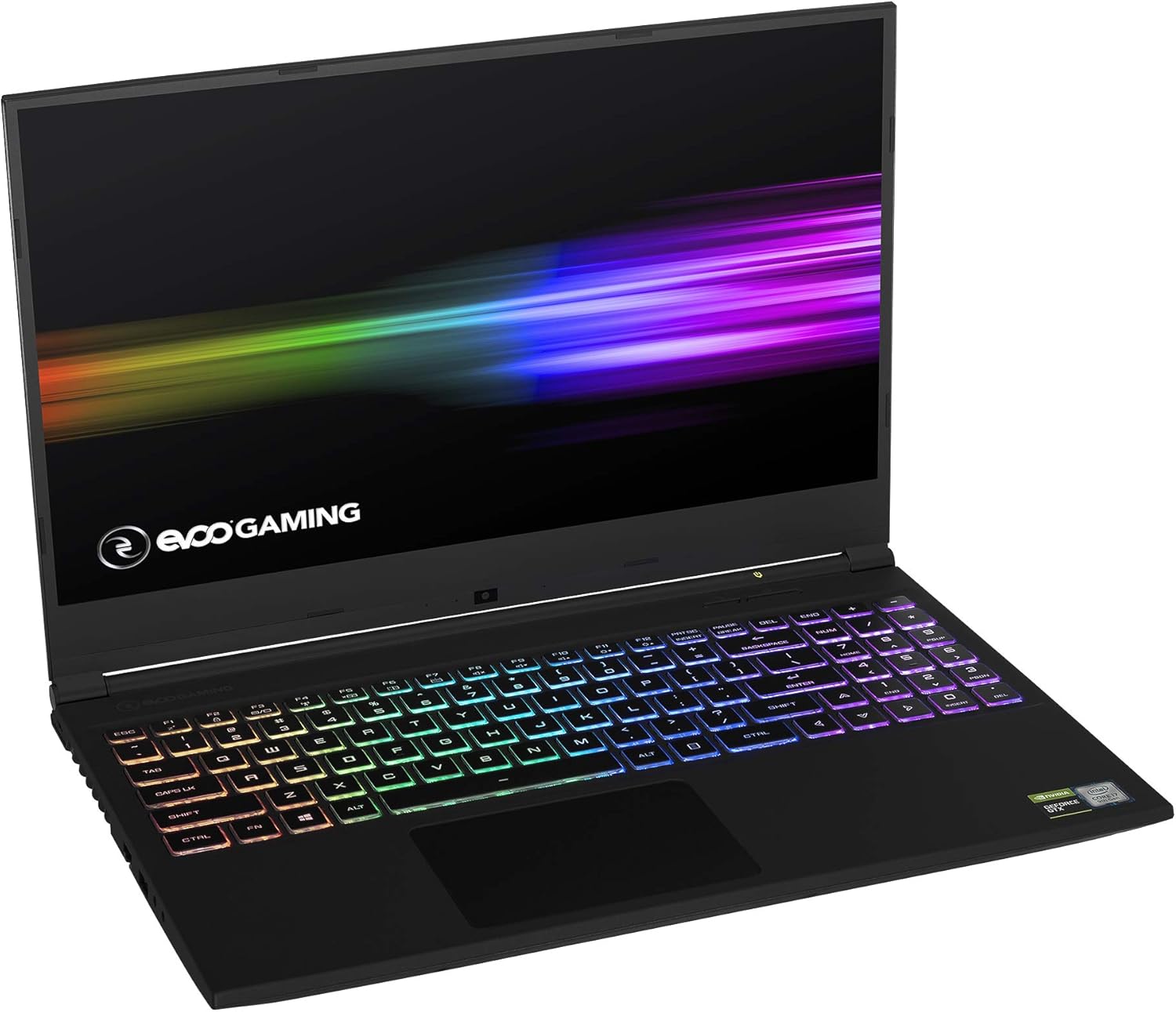 Evoo Gaming Laptop 15" FHD 144Hz, visualización THX Spatial Audio ...