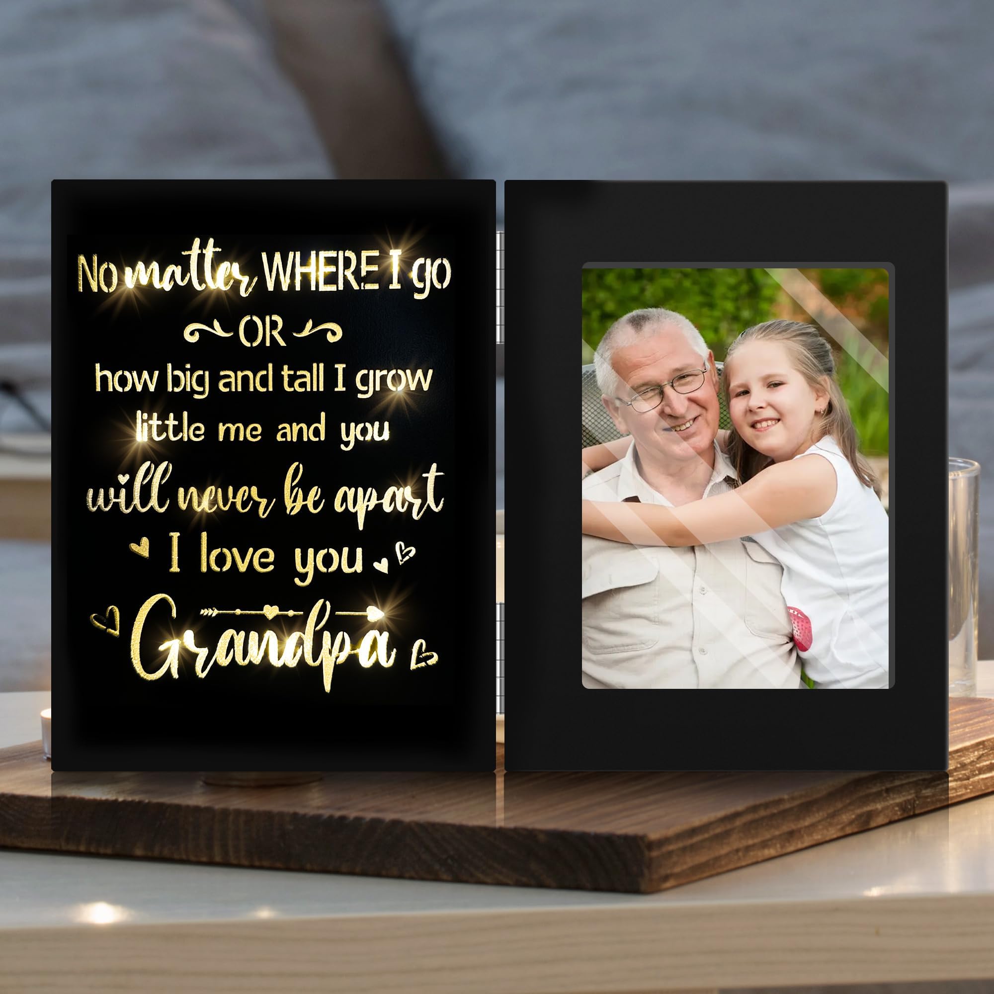 Amazon.com - valucise Grandpa Pictures Frame, Best Grandpa Photo Frame ...