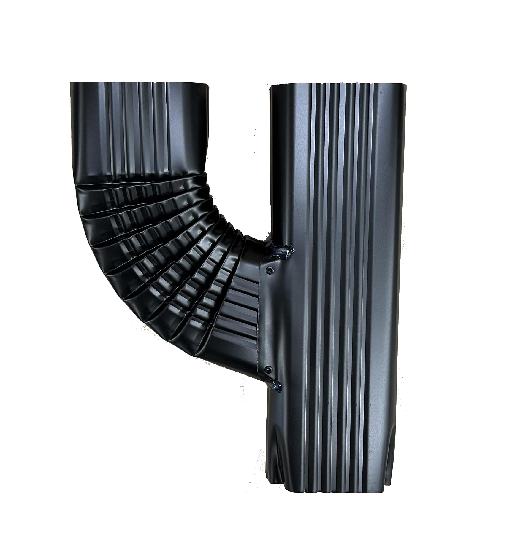 Amazon.com : Gutterworks Mfg Inc. Bent Downspout Tie-in Funnels - 2x3 ...