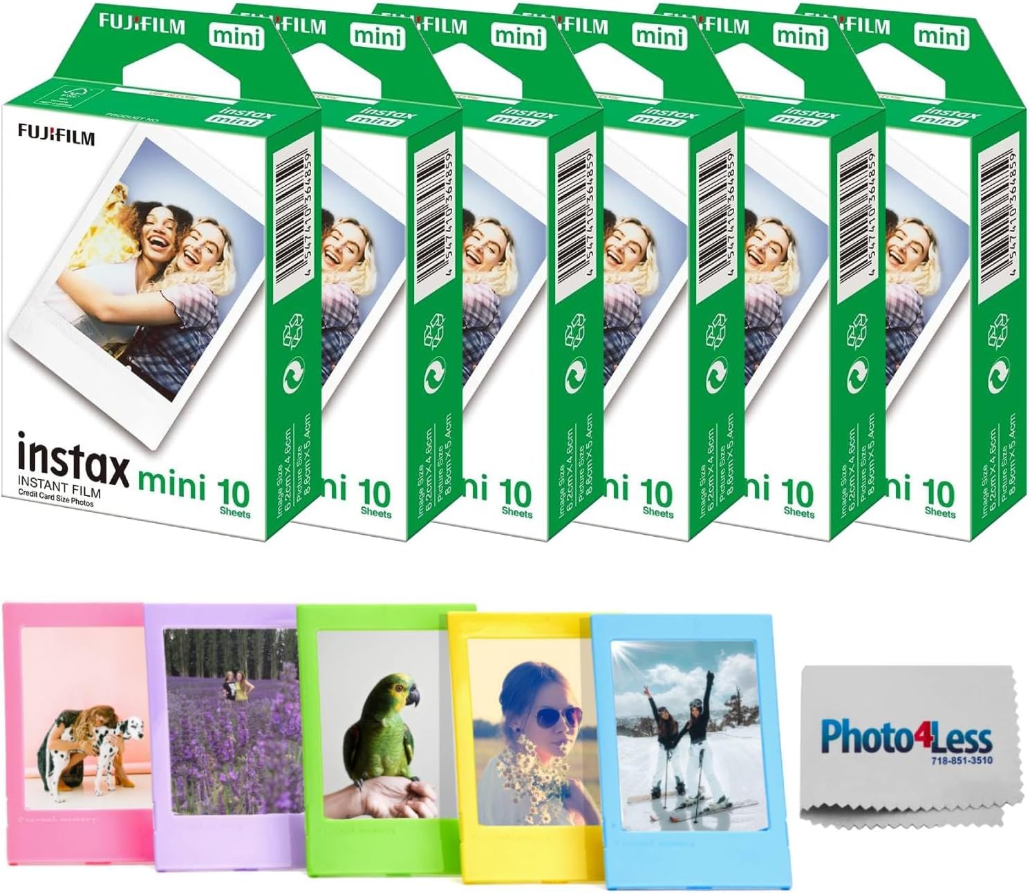 Amazon.com : Fujifilm Instax Mini Instant Film Value Pack - 60 Photos ...