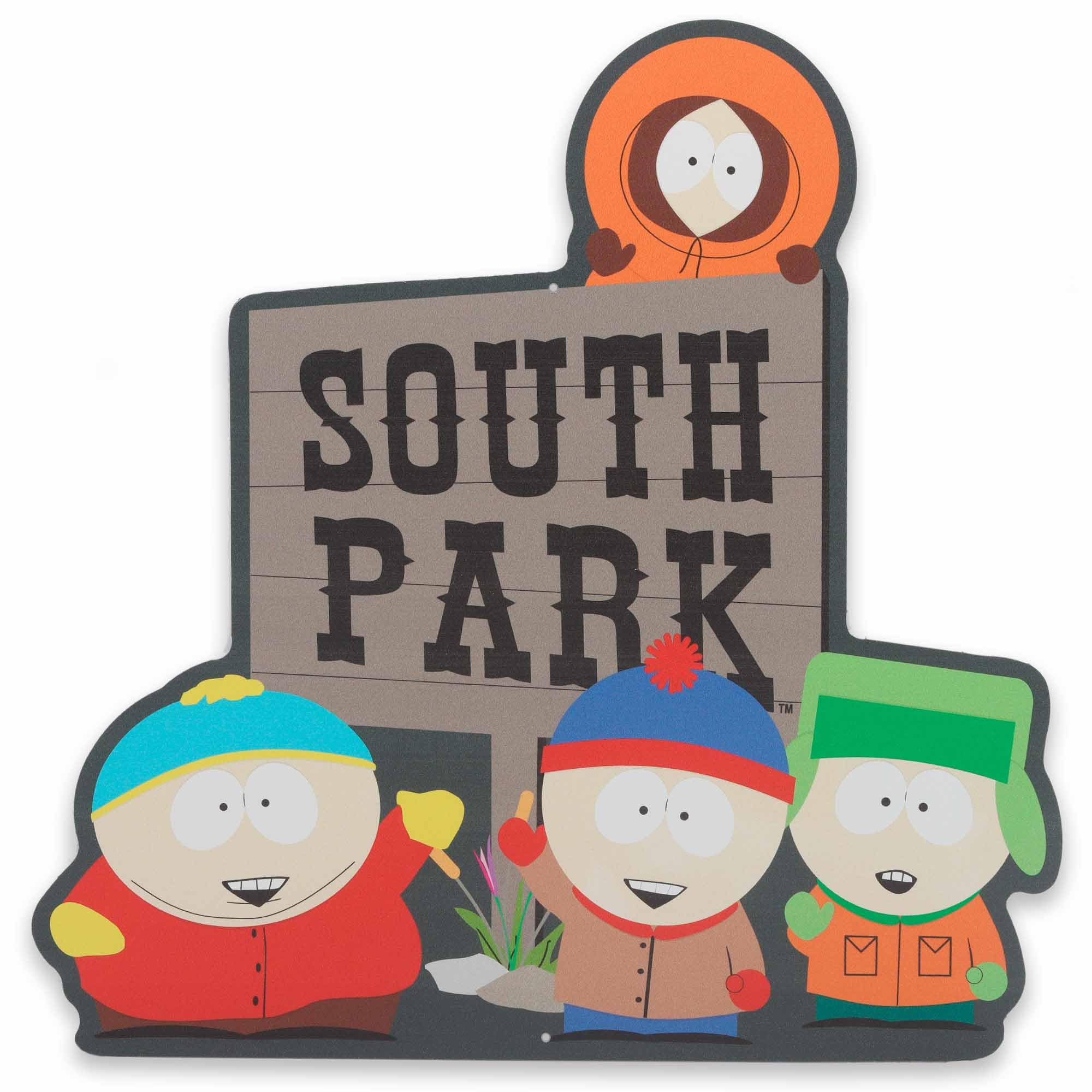 Amazon.com: South Park Iconic Metal Sign - Large South Park Wall Decor ...