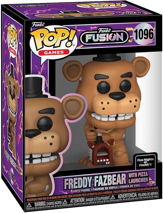 Amazon.com: Funko Pop! Games: Fusion - Freddy Fazbear - 1/6 Odds for ...