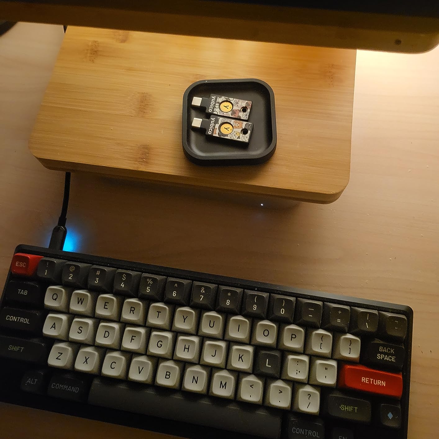 Yubico - YubiKey 5C NFC - Two Factor Authentication USB and NFC ...