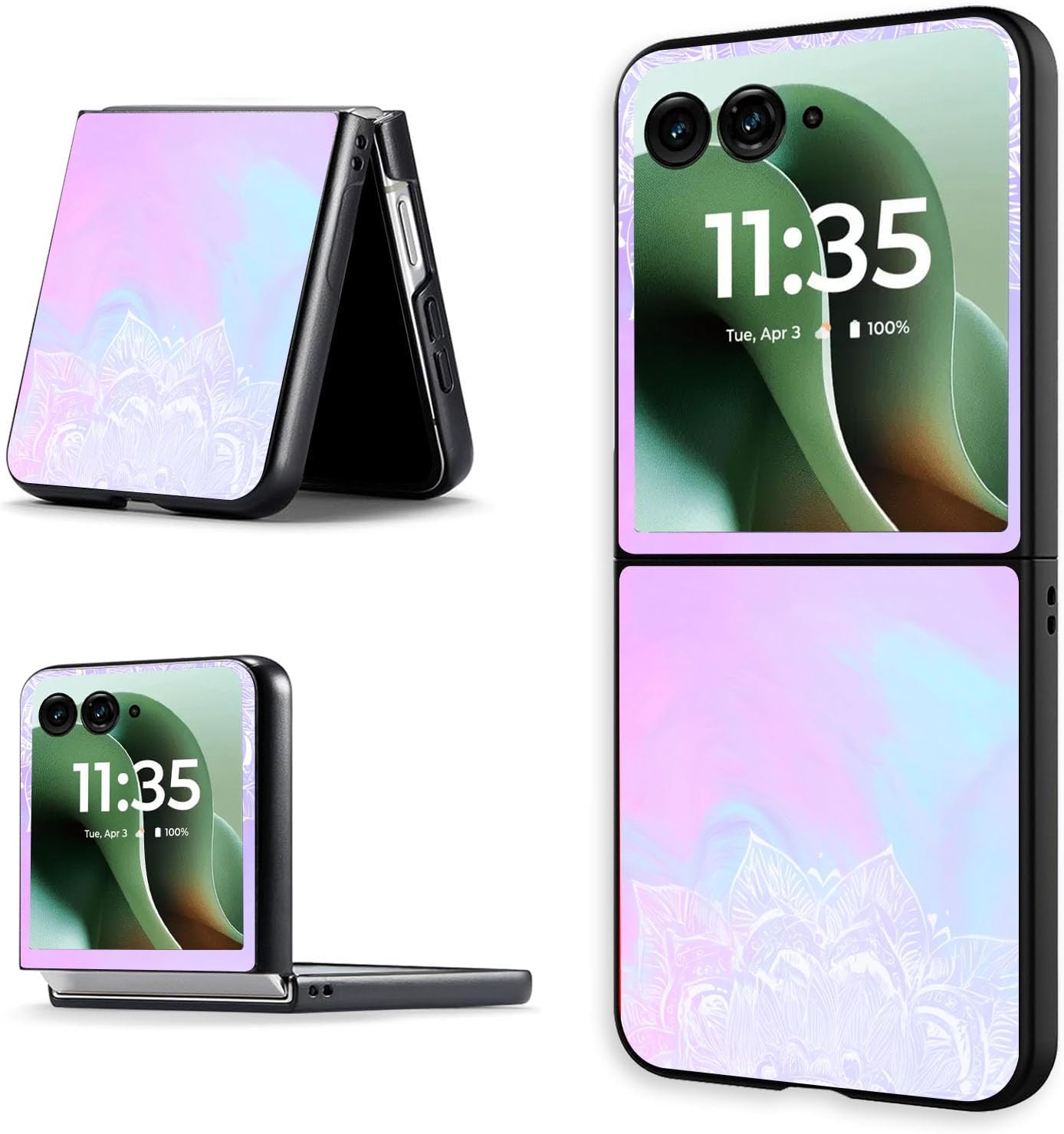 Amazon.com: KUJKBFWJ Case for Motorola Moto Razr 60 Ultra, Hard PC Slim ...