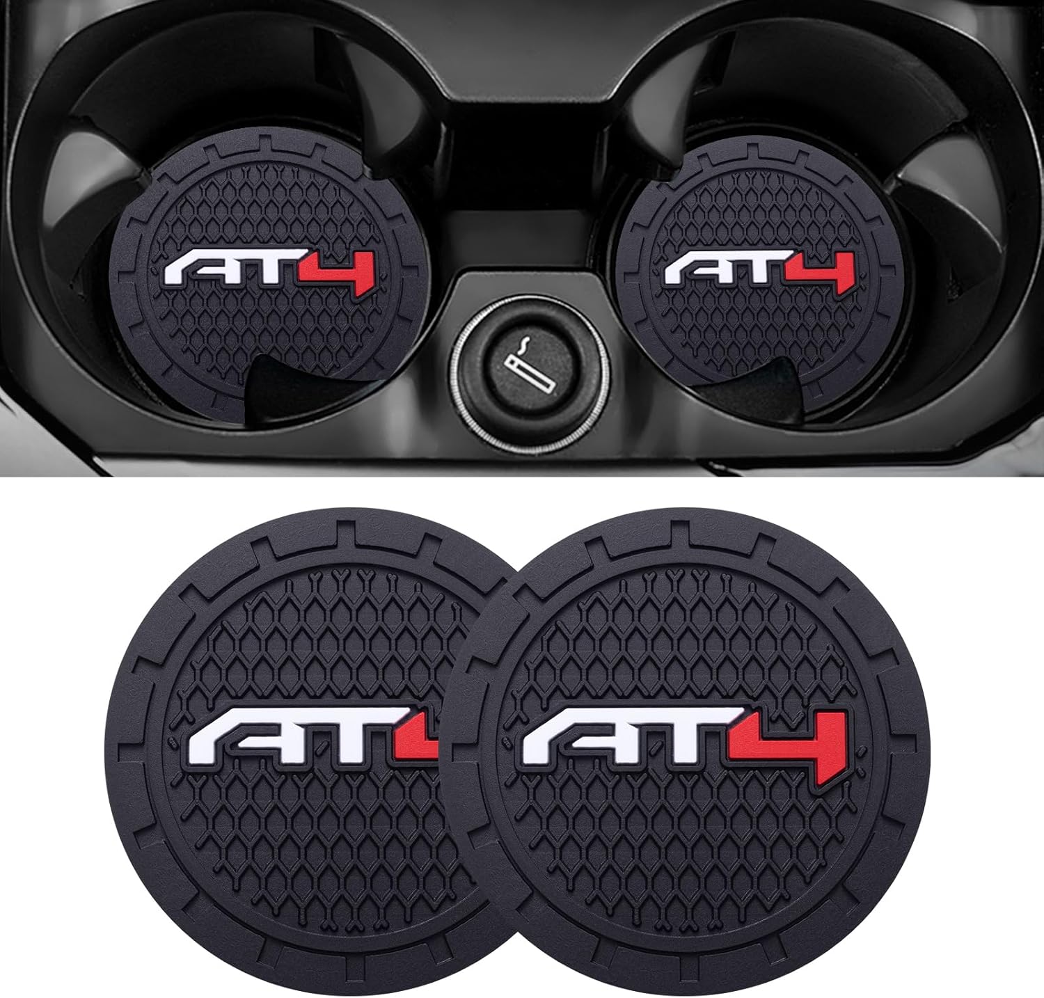 Amazon.com: Car Cup Holder Coaster Compatible with GMC AT4 Accessories ...