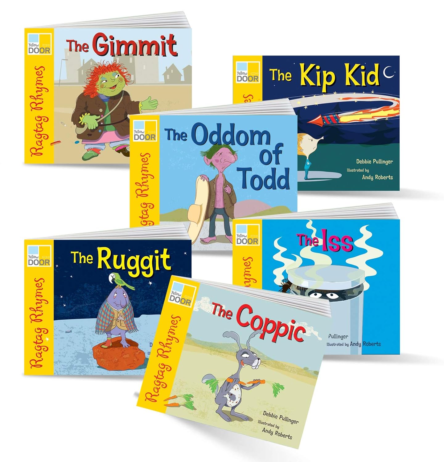 Ragtag Rhymes: Set. 2 : Pullinger, Debbie, Roberts, Andy: Amazon.in: Books