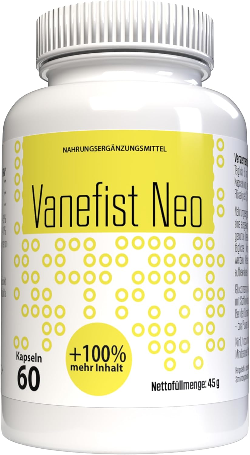 Vanefist Neo - Glucomannan - 60 capsules : Amazon.de: Health & Personal ...
