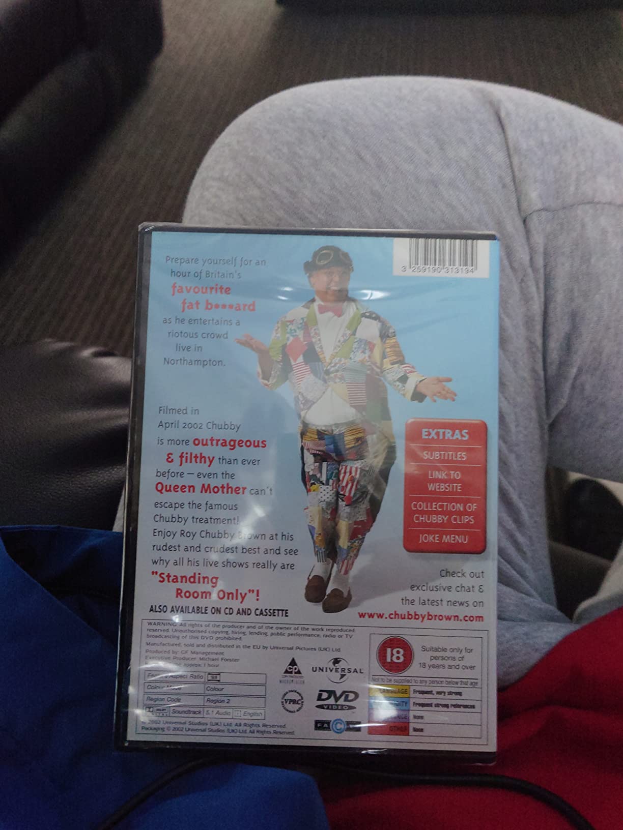 Roy Chubby Brown: Standing Room Only [VHS] : Roy 'Chubby' Brown: Amazon ...