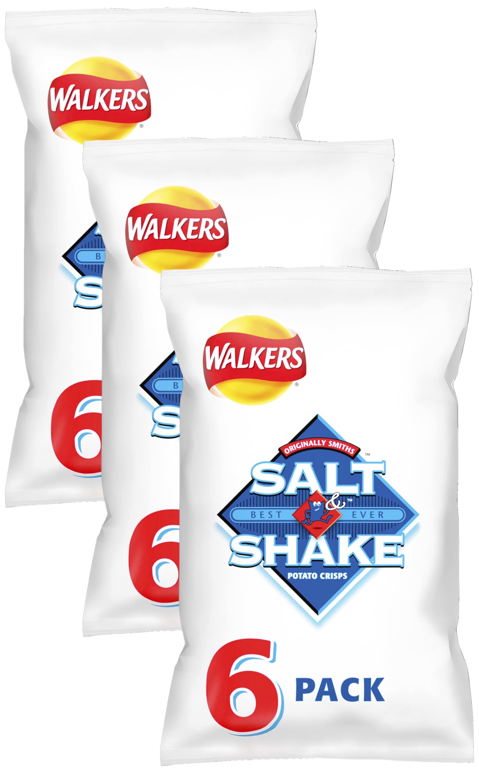 Walkers Salt and Shake Multipack Crisps, 6x24g (Pack of 3) : Amazon.co ...