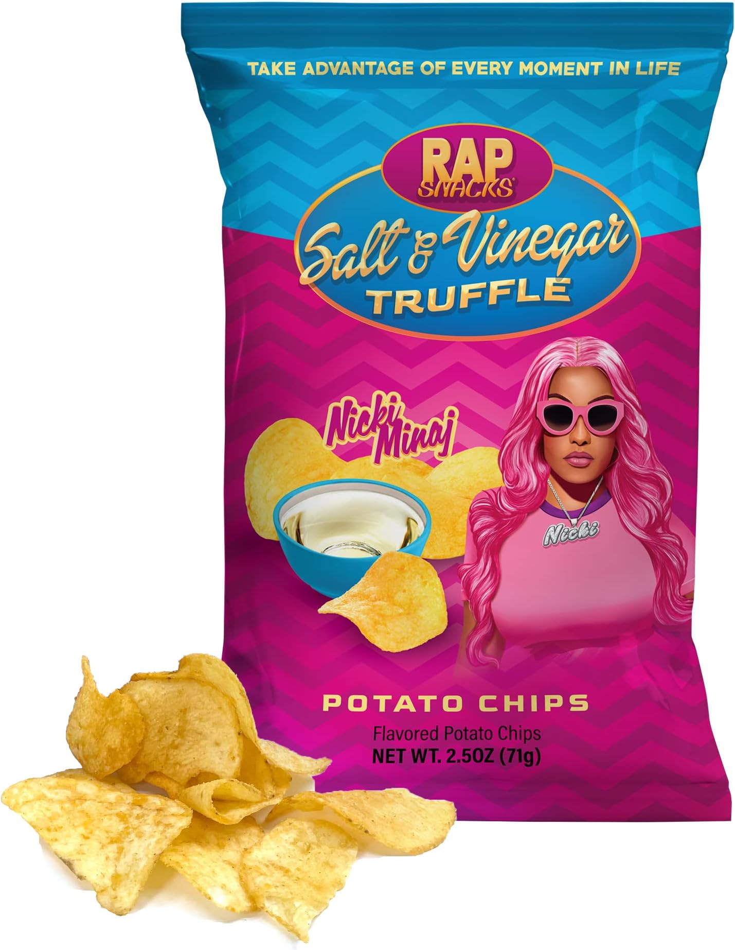 Amazon.com: Rap Snacks Nicki Minaj Salt and Vinegar Truffle - Pack of 6