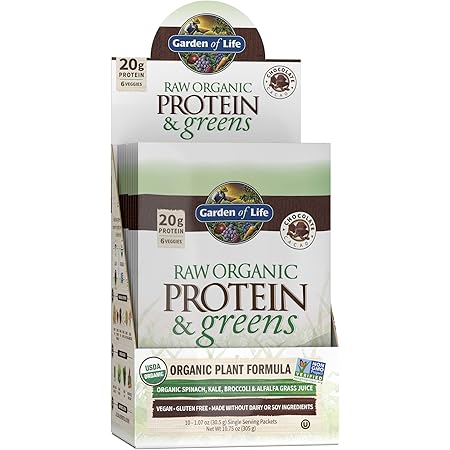 Amazon.com: Garden of Life Sport Organic Plant-Based Protein - BCAA ...