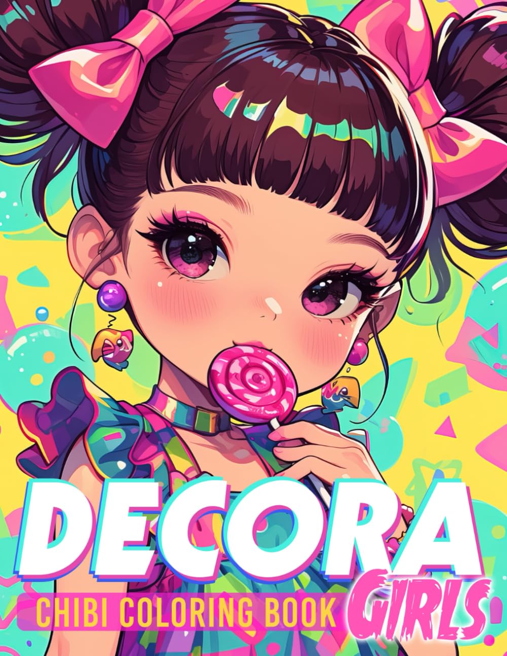 Amazon.com: Chibi Decora Girls Coloring Book: Adorable Tiny Anime Girls ...