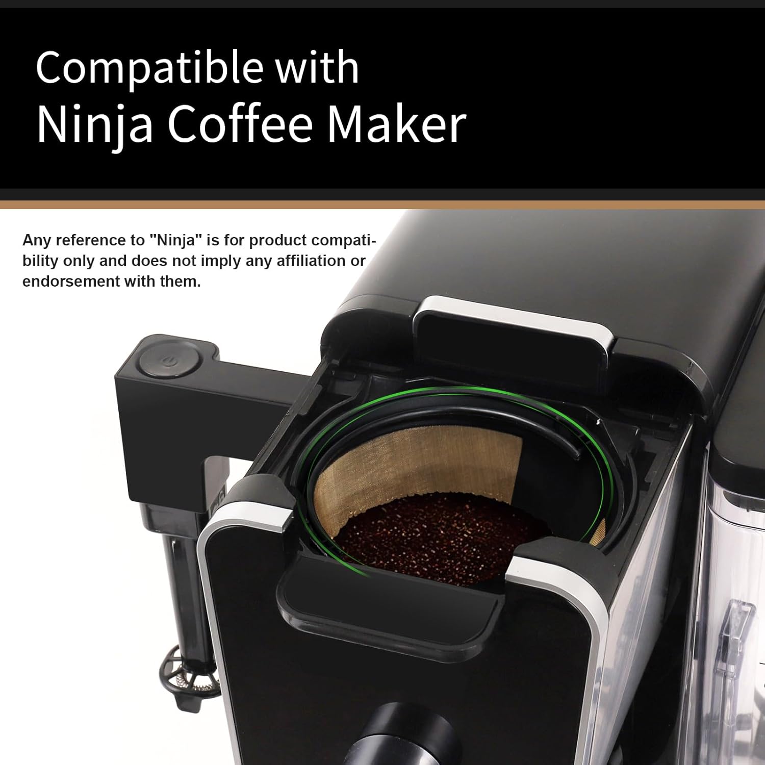 Reusable Coffee Filters for Ninja Dual Brew Coffee Maker, 2 Pack ...