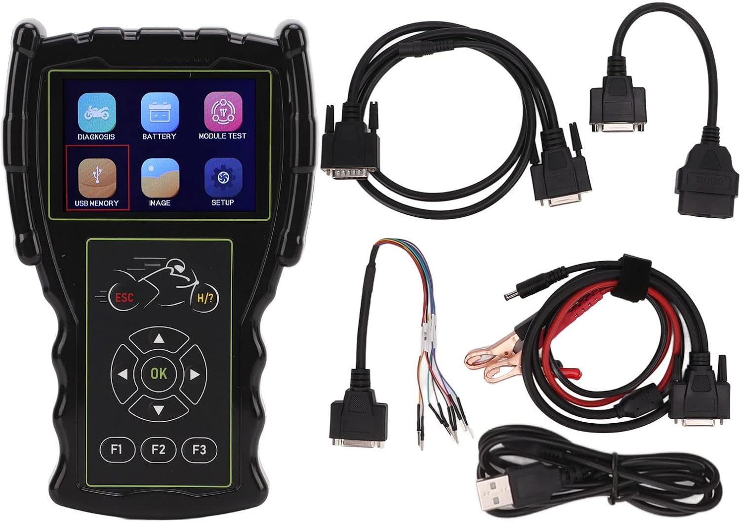 KIMISS Motorrad-Scanner M100 Pro Moto Scanner Handheld-Motorrad ...