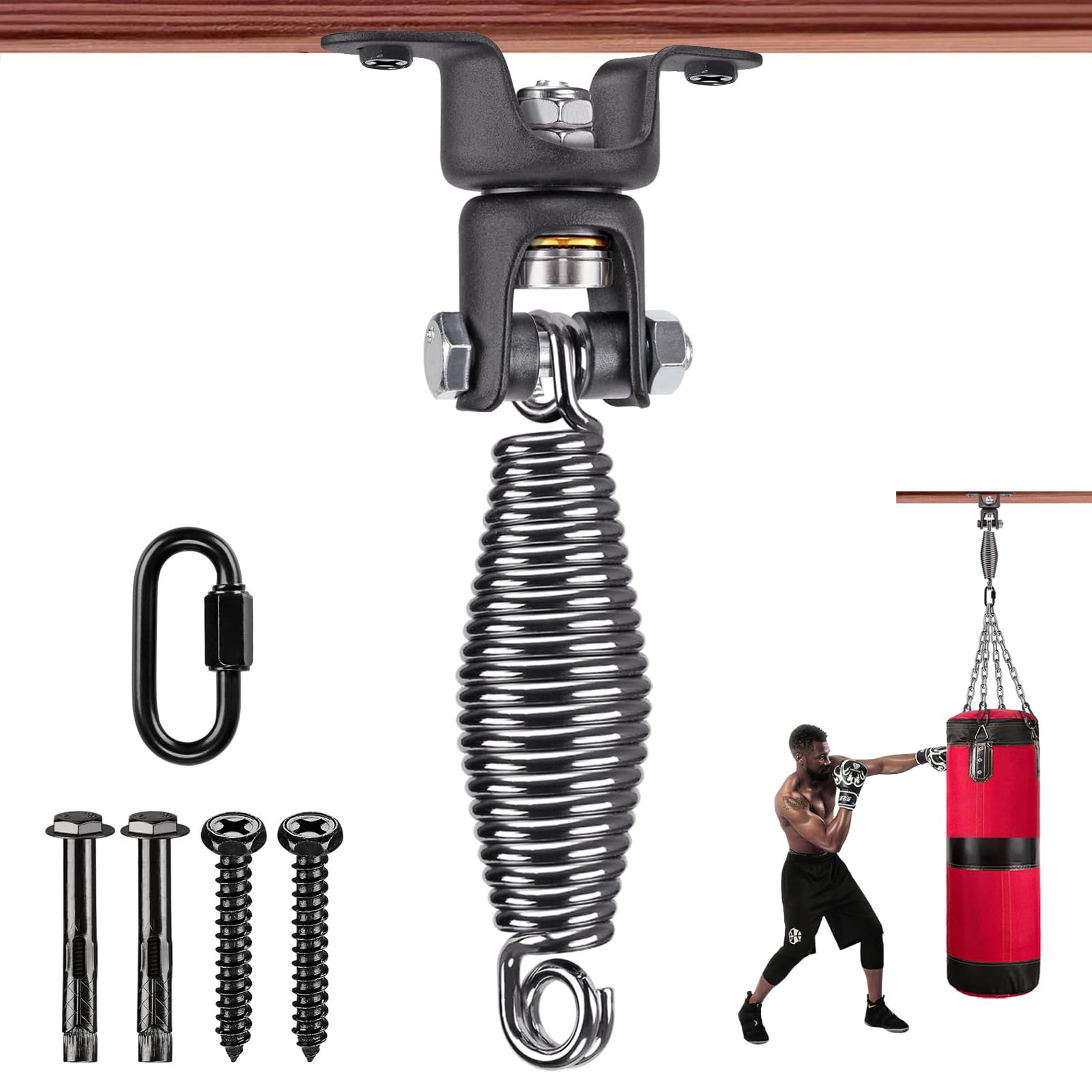 Snapklik.com : BeneLabel 360 Swivel Heavy Bag Ceiling Hanger