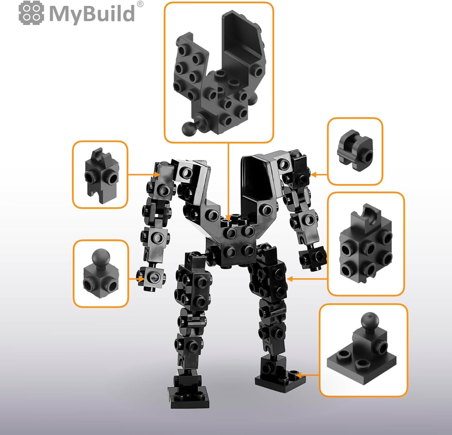 MyBuild Mecha Frame MF5 Mech Frame Ladrillos Bloques de Construcción ...