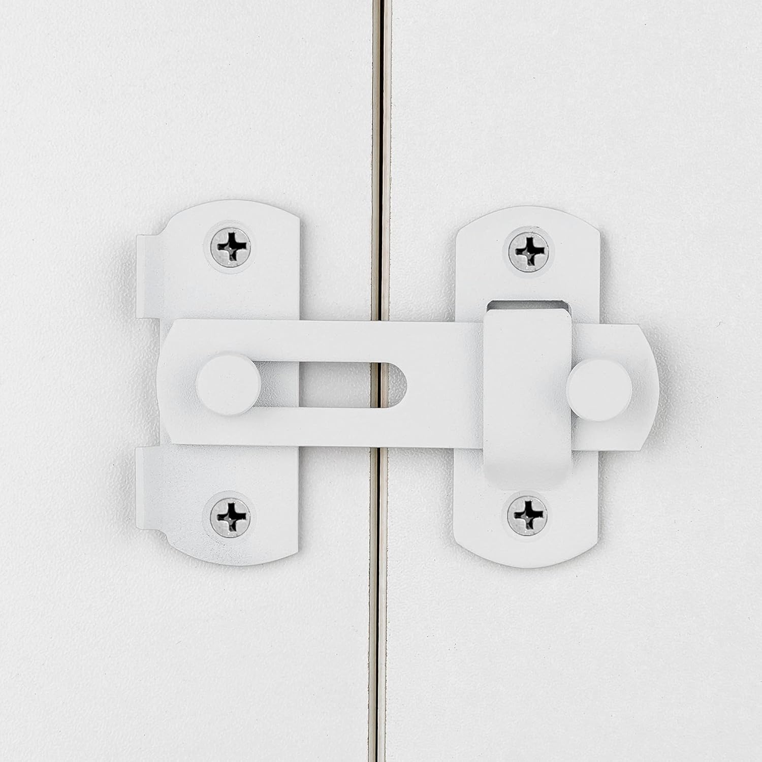 Amazon.com: INIRET 4 Packs Barn Door Latches，2.75” x 2.02” Matte White ...