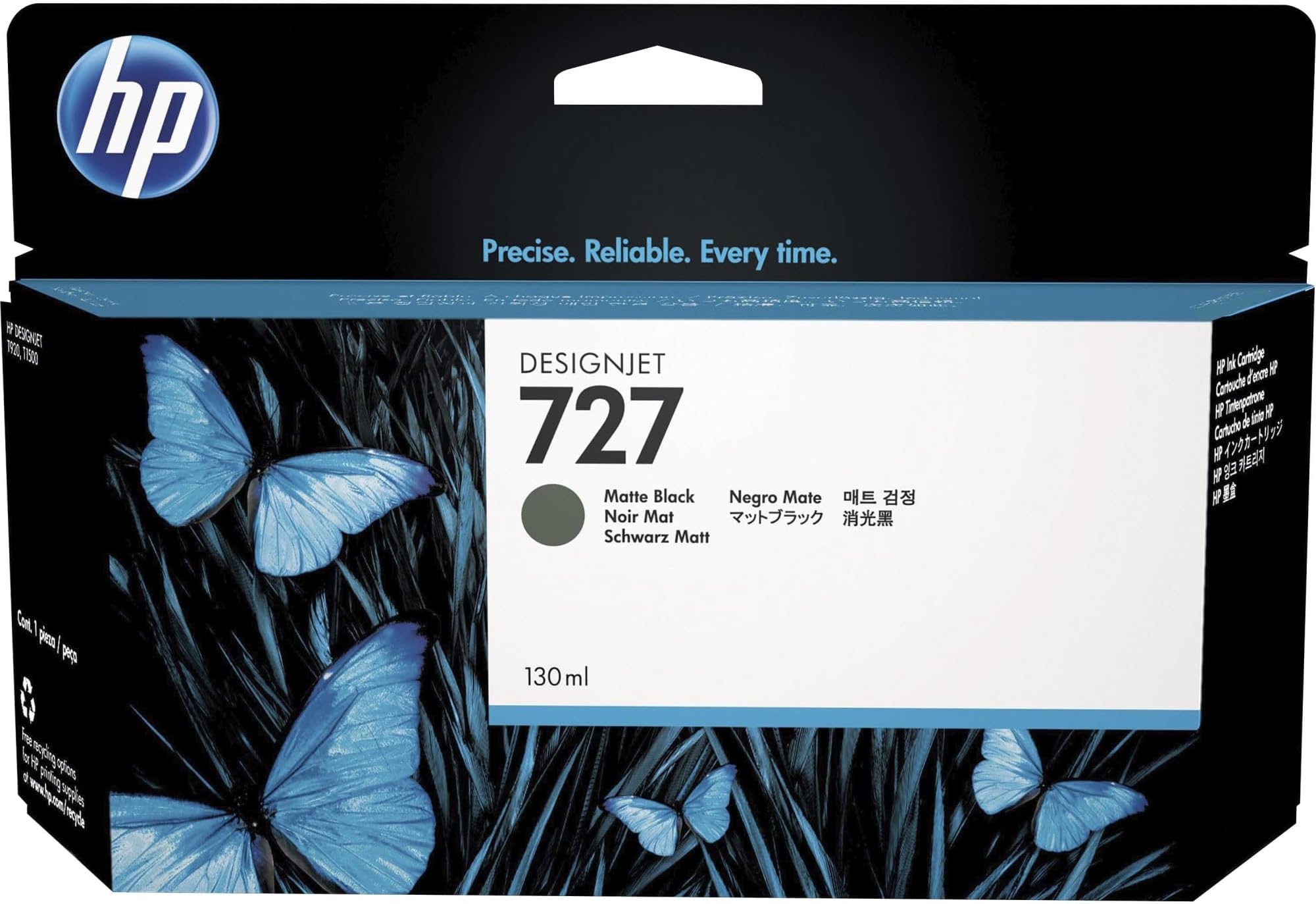 Amazon.com: HP 727 (B3P22A) Ink Cartridge - Matte Black : Office Products