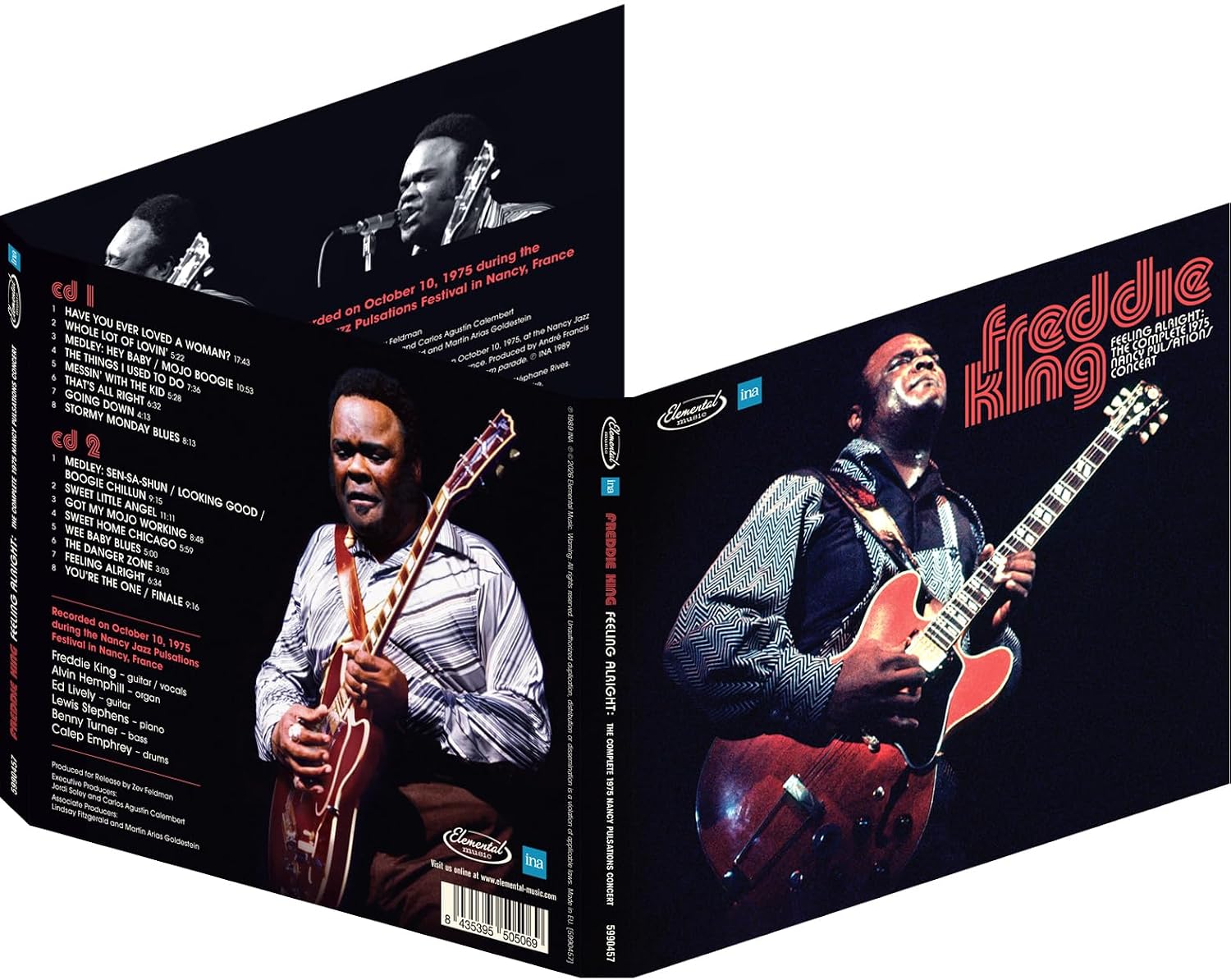 Freddie King - Feeling Alright: The Complete 1975 Nancy Pulsations ...