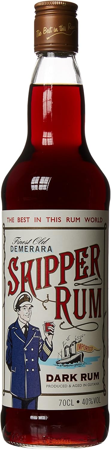Skipper Demerara Rum, 70 cl : Amazon.co.uk: Grocery