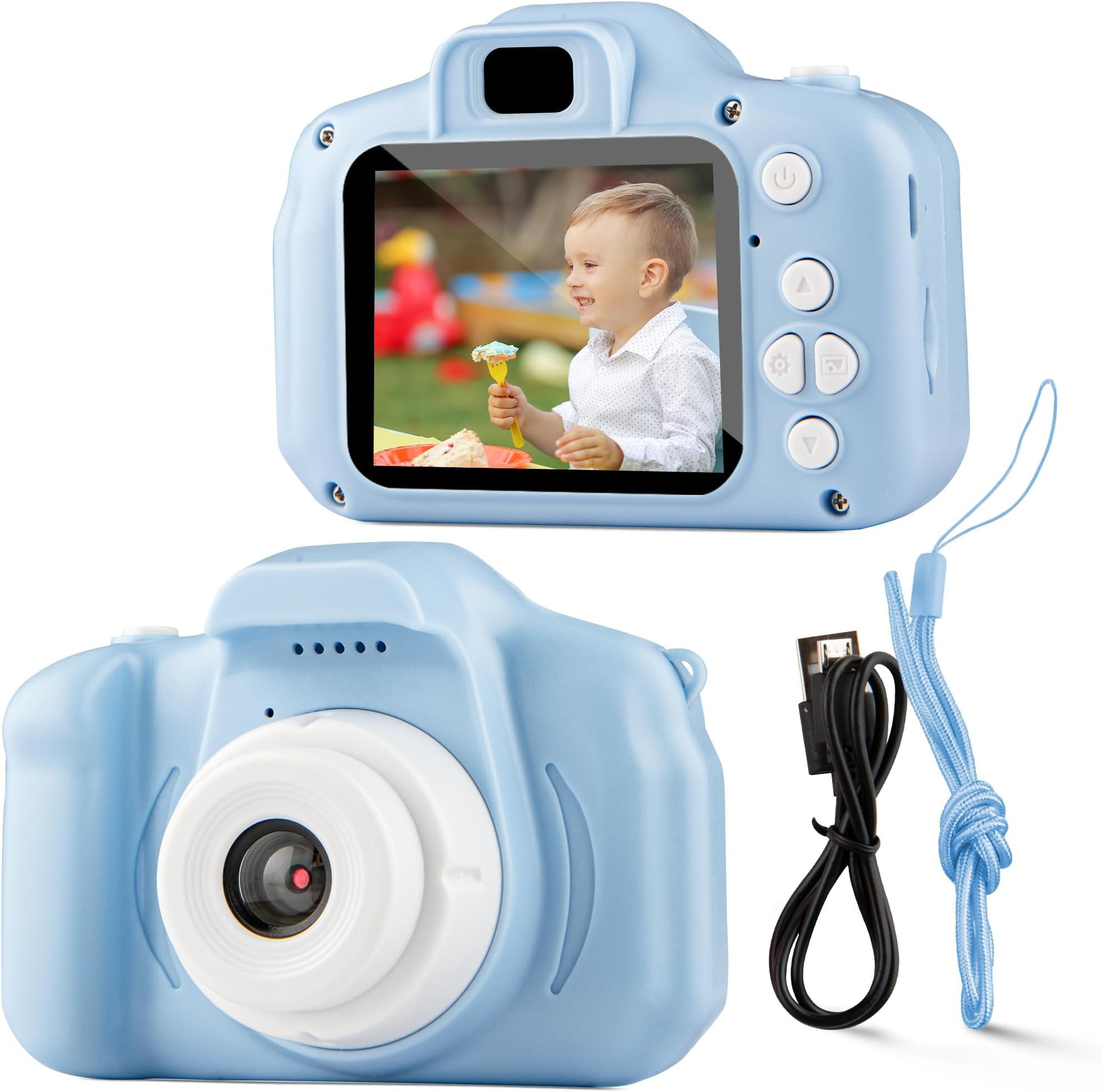 Buy PLAYSKOUT Kids Camera for Girls Boys, 13MP 1080P HD Digital Video ...