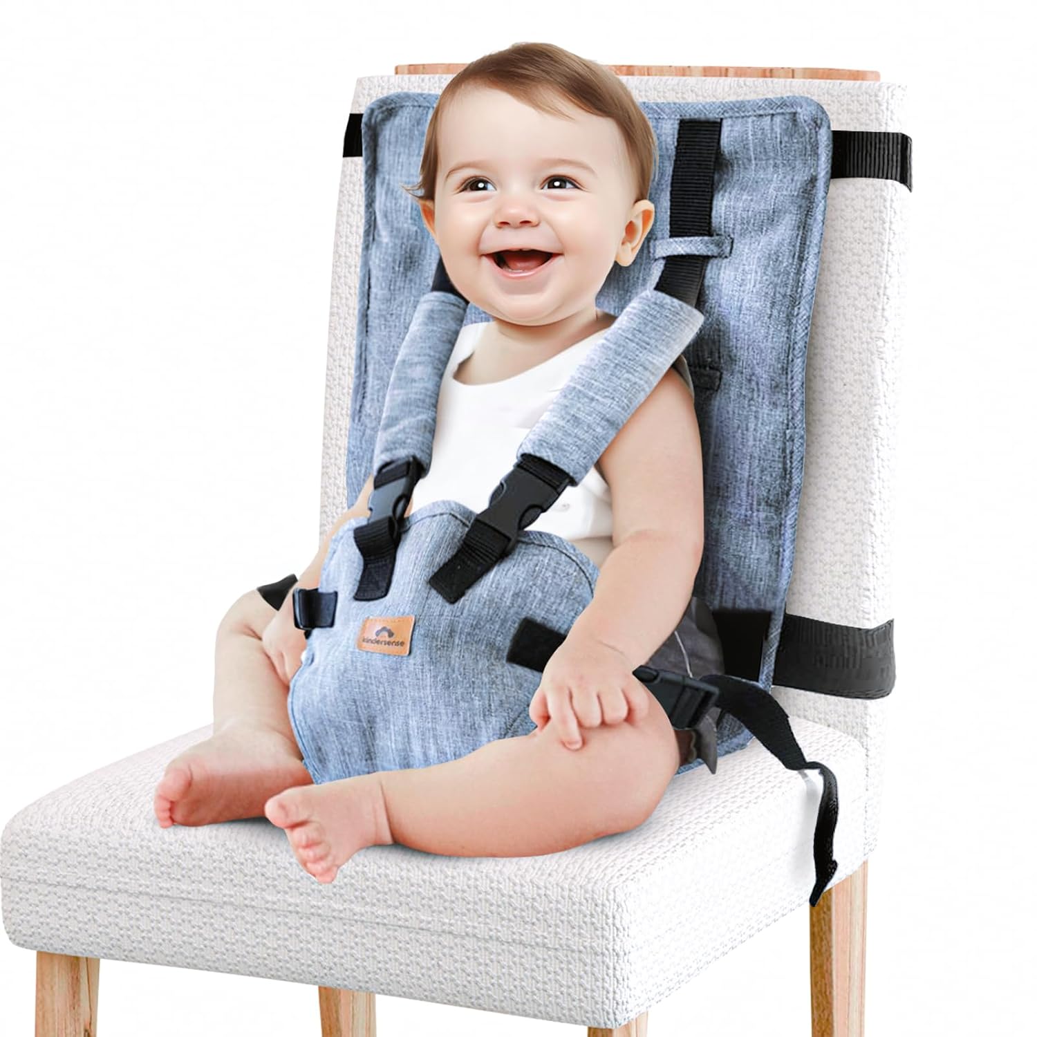 Amazon.com : KinderSense® Harness Seat - Fabric Baby Portable High ...