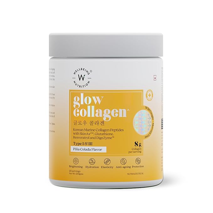 Wellbeing Nutrition Glow Collagen with Glutathione | Collagen ...