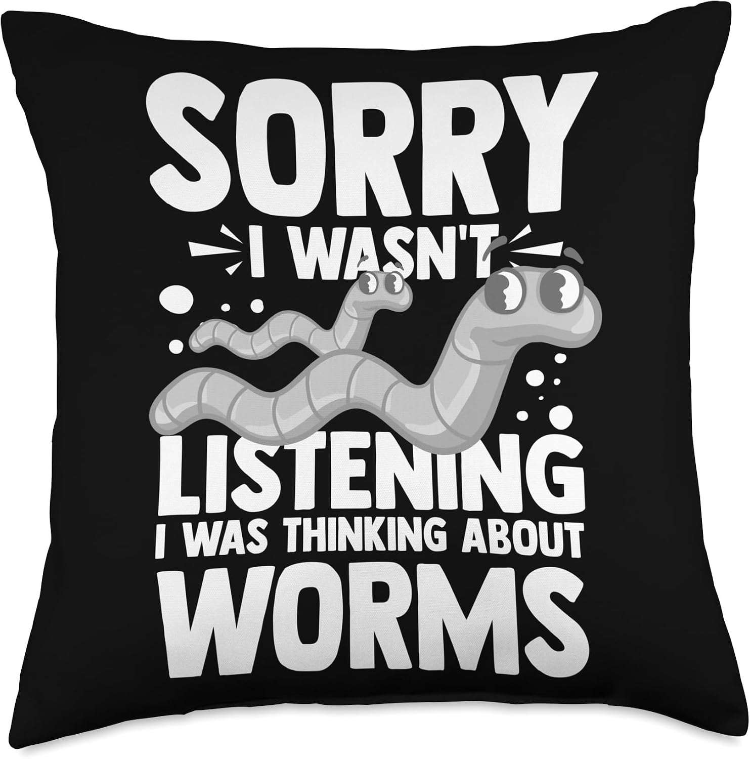 Amazon.com: Worm Farming Funny Composting Earthworm Vermicompost Throw ...