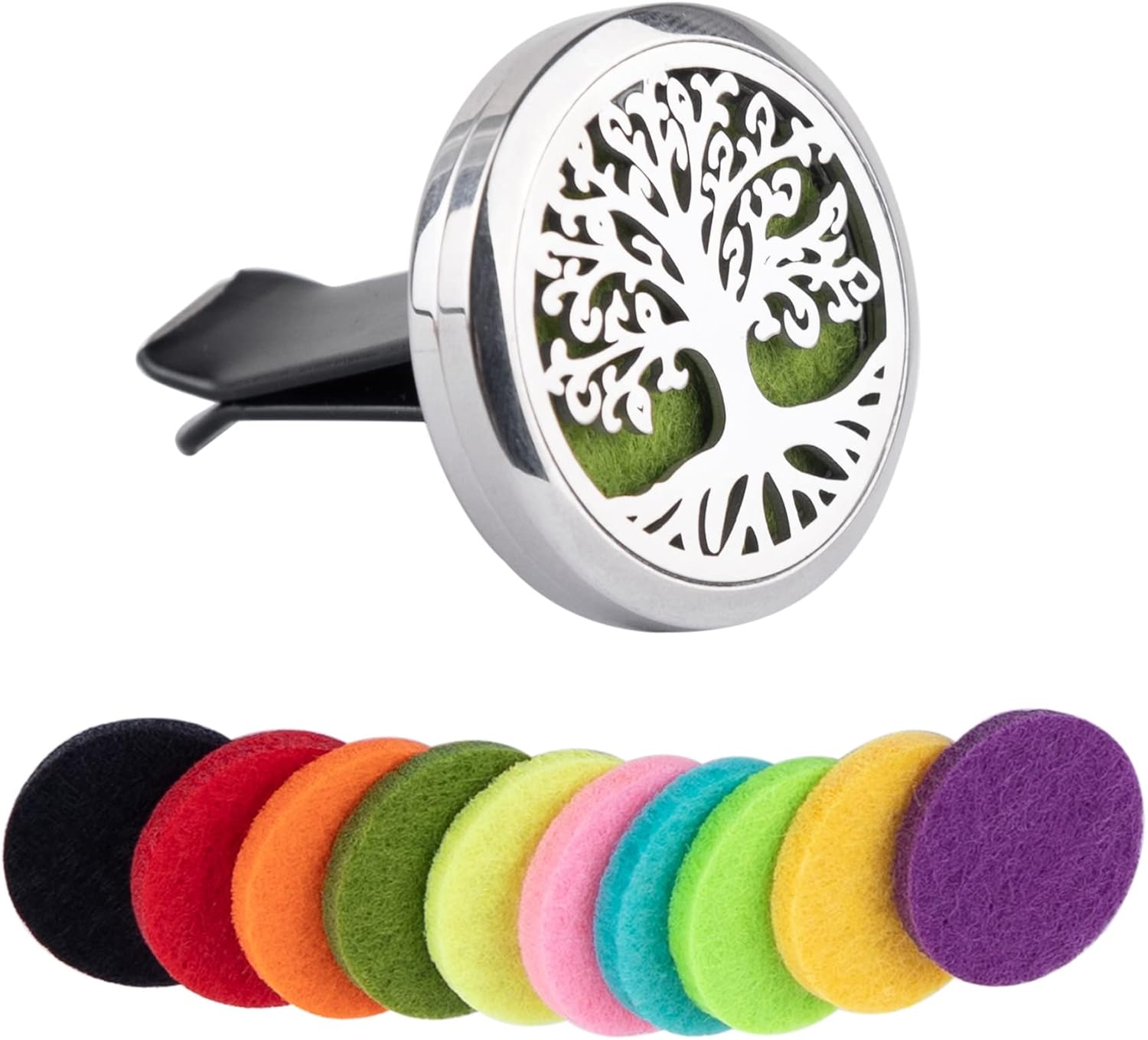 Amazon.com: AUEAR, Car Diffuser Vent Clips Tree of Life Car ...