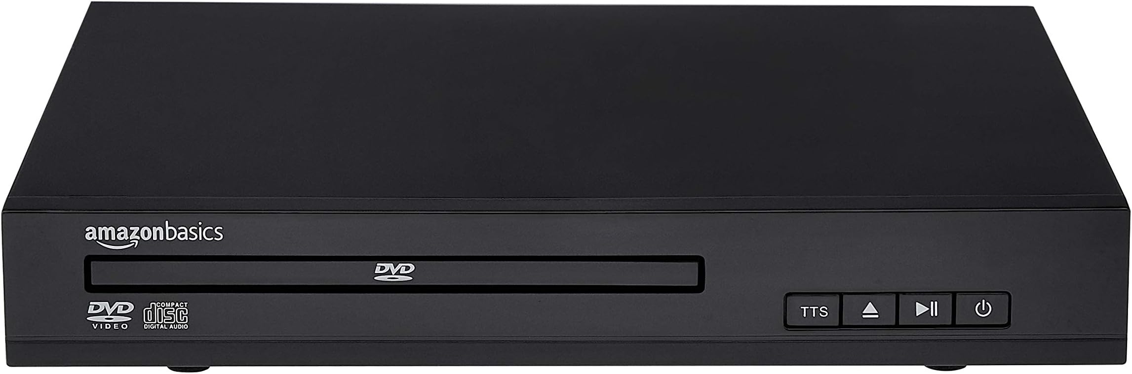 Amazon Basics Mini DVD Player with Text-To-Speech Technology, RCA and ...