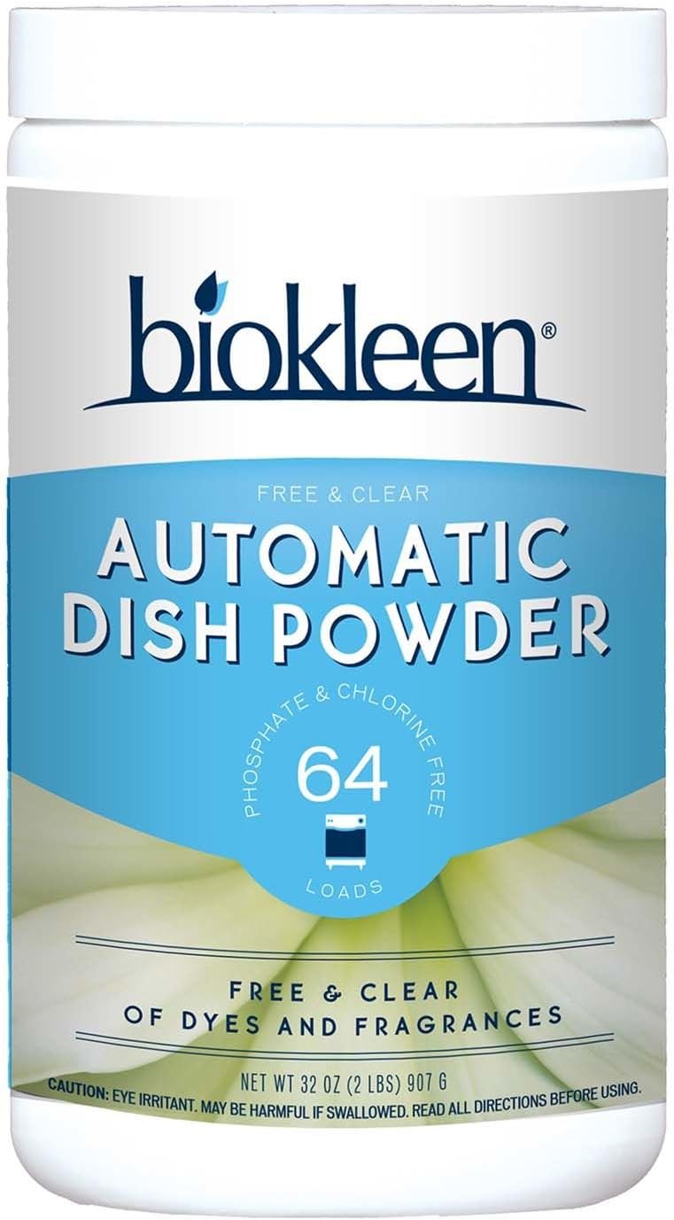 Amazon.com: Biokleen Auto Dish Powder - Free And Clear - 32 Oz (2 LB ...