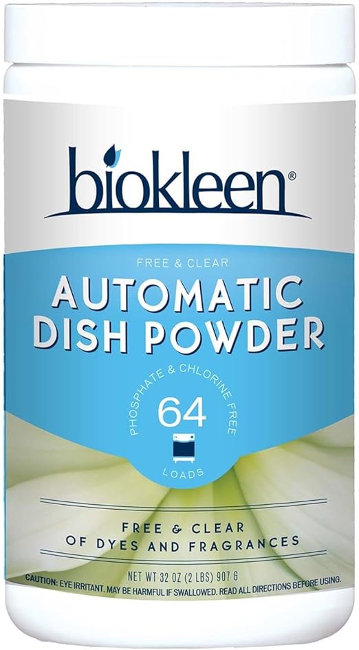 Amazon.com: Biokleen Auto Dish Powder - Free And Clear - 32 Oz (2 LB ...