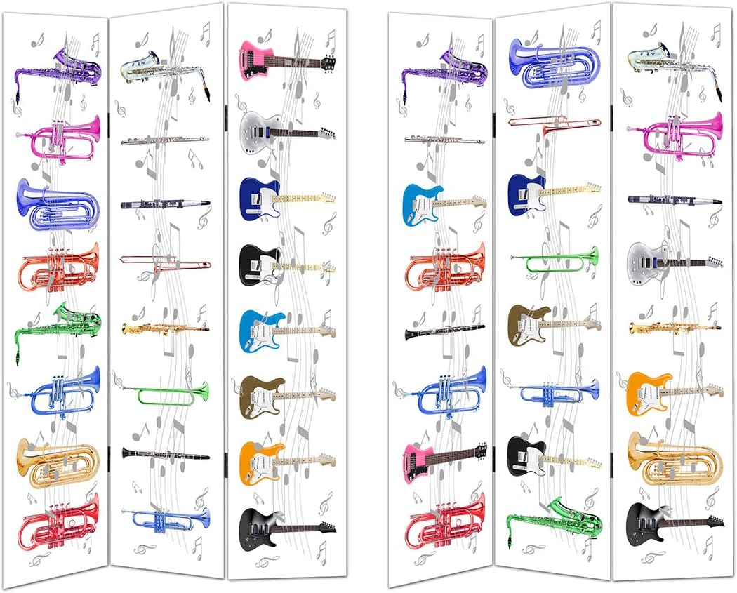 Amazon.com: Essential Decor Entrada Collection Music Room Divider, 72 ...