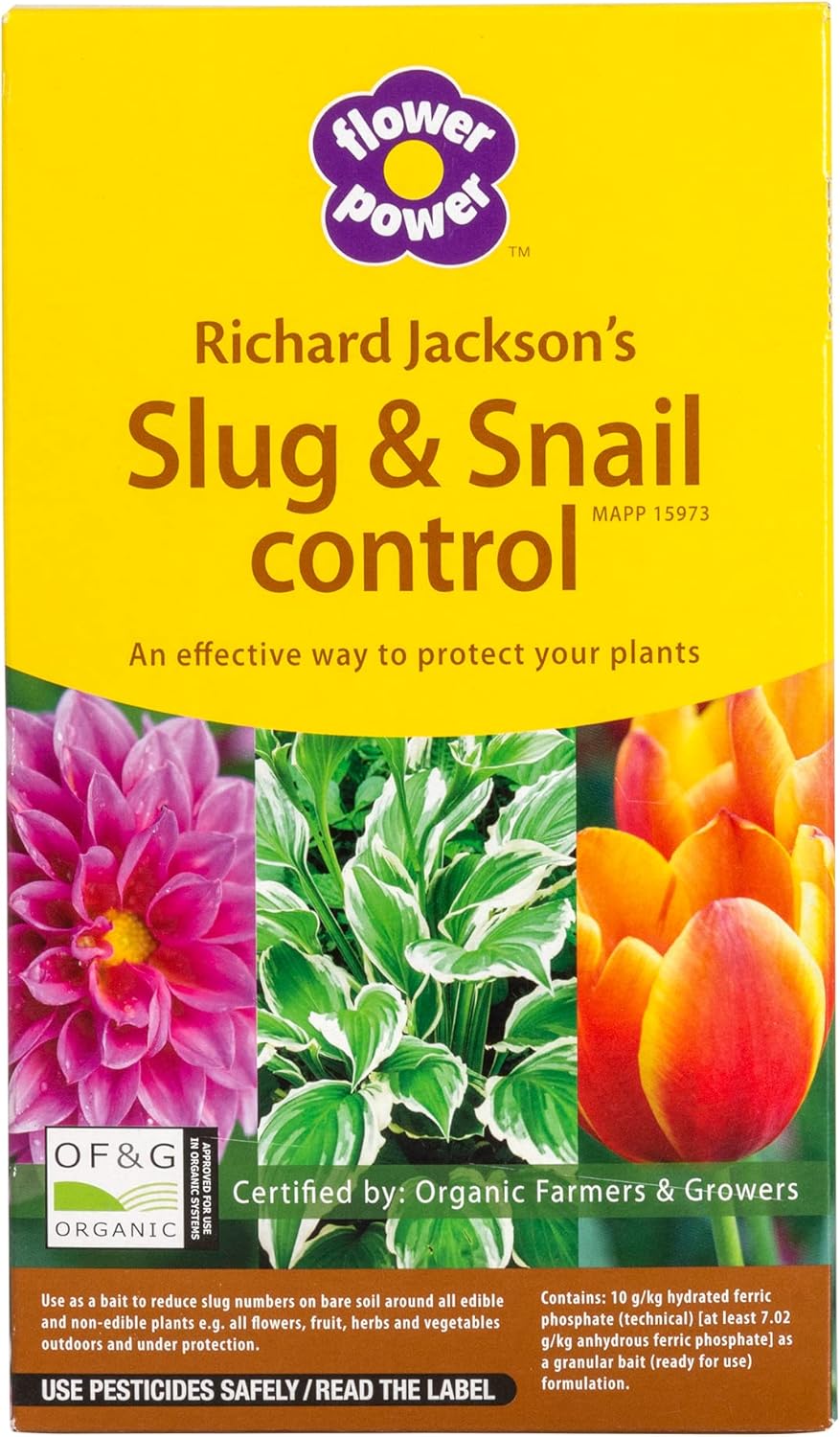 Flower Power Richard Jackson Organic Slug & Snail Control, Natural ...