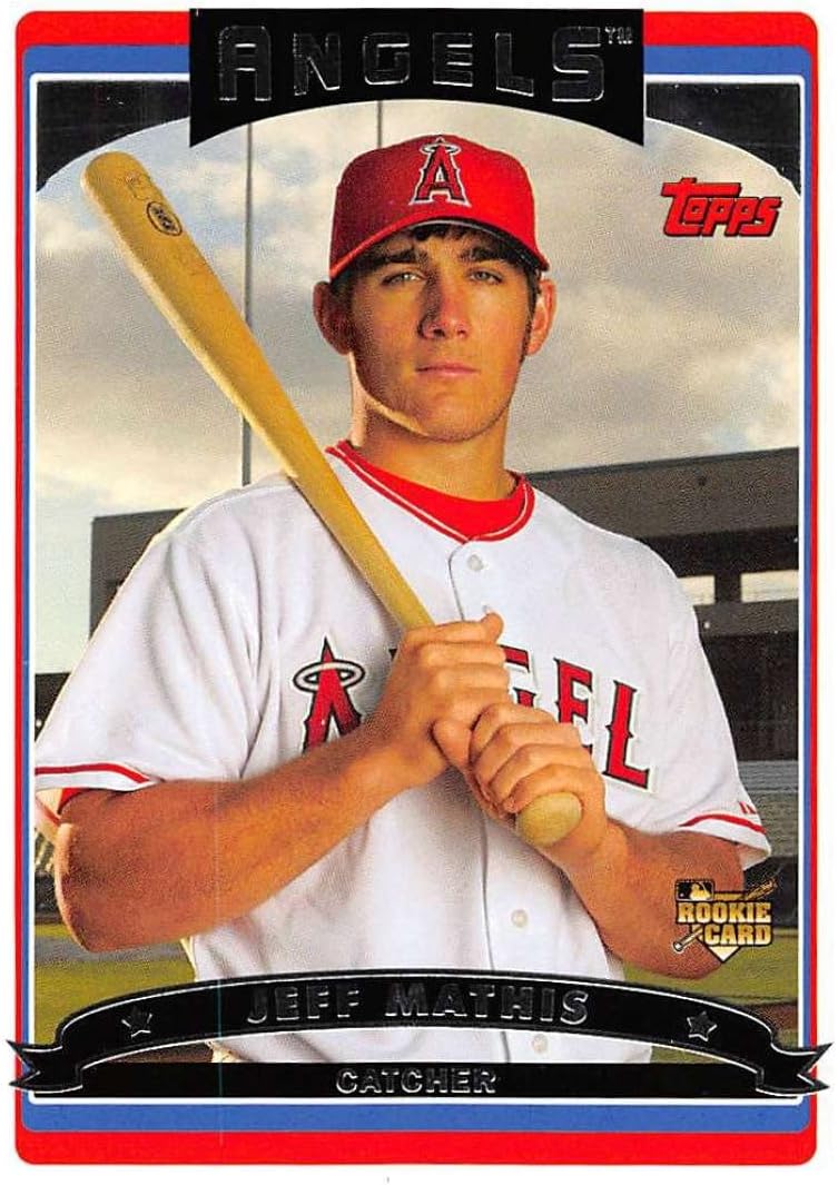 Amazon.com: 2006 Topps Series 1 Baseball #299 Jeff Mathis Los Angeles ...