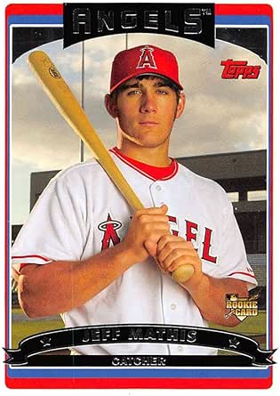 Amazon.com: 2006 Topps Series 1 Baseball #299 Jeff Mathis Los Angeles ...
