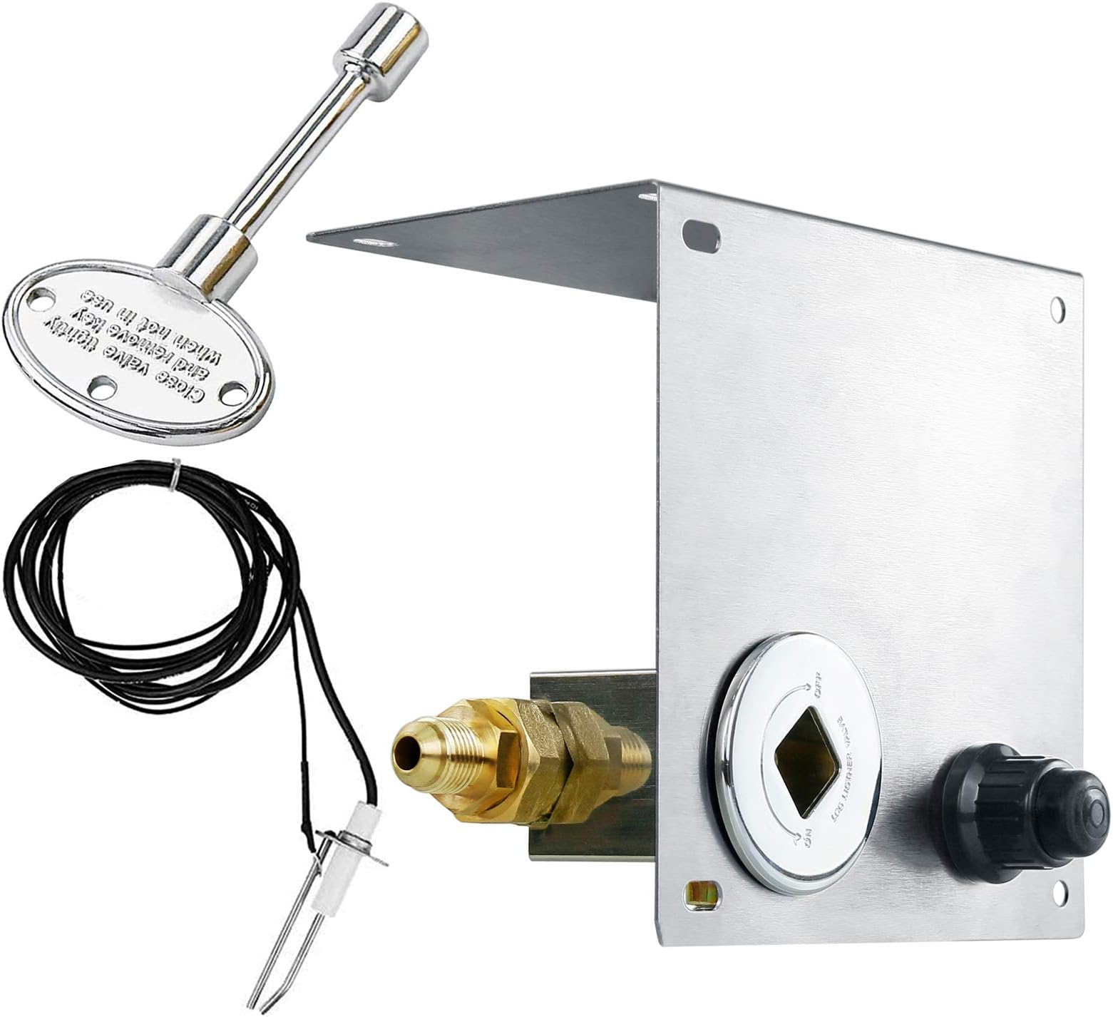 Amazon.com: briidea Propane Fire Pit Hose Kit, All-in-One Fire Pit ...